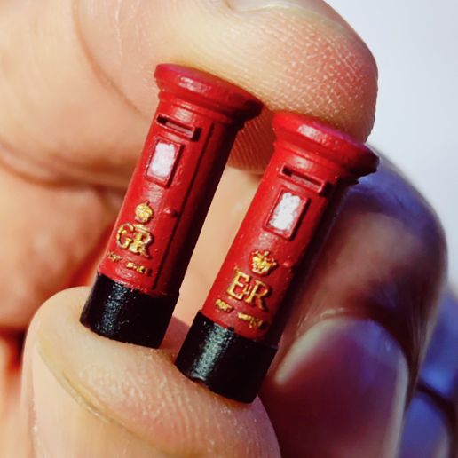 STL file Model Railway Pillar Boxes 🛤️ ・3D print object to download・Cults