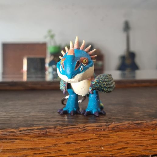 🗝️ STORMFLY KEYCHAIN - HOW TO TRAIN YOUR DRAGON・ STL File for 3D ...