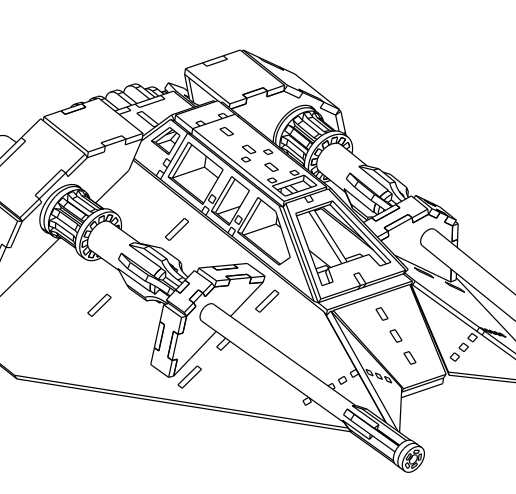 tie fighter coloring pages