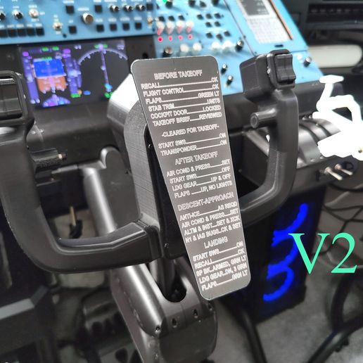 3D 文件 DIY 3D Printable Flight SIM Yoke Kit, Joystick (Potentiometer ...