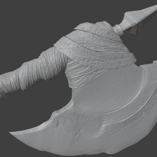 🏹 Hunter Axe - Bloodborne・ STL File for 3D printing・Cults
