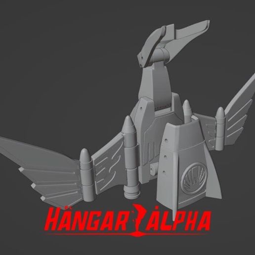 🦅 DX Hurricane Hawk - Ninpu Sentai Hurricaneger / HawkZord - Power ...