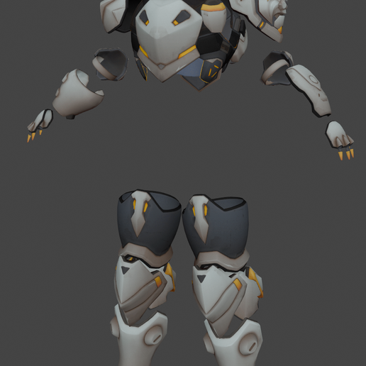 🎭 Brigitte Armor - Overwatch 2 | Cosplay Armor - EVA Foam Template (PDO ...