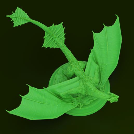 🐉 Moondancer: Dragon of the House of Dragons・ STL File for 3D printing ...
