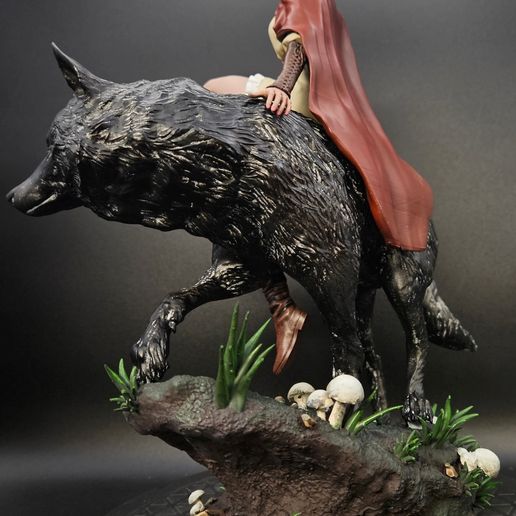 3D print Red Riding Hood 3D Print・Cults