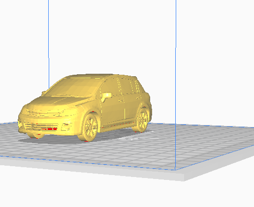 🚗 2009 NISSAN VERSA・ STL File for 3D printing・Cults