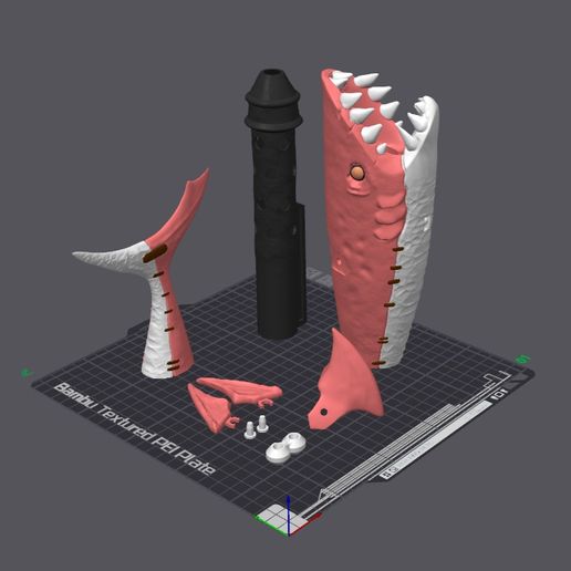 🦈 MegaShark Terraria・ 3D File for 3D printing・Cults
