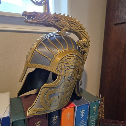 🐉 Dragon Helm Of Dor-Lomin, Turin Turambar・3D Print with the Bambu P1S ...