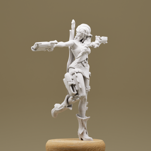 🦸 Samira - League of Legends・Free STL File for 3D printing・Cults