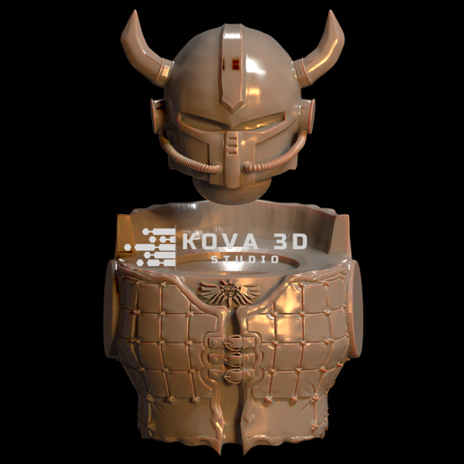 🐺 Wolf of the space torso・ STL File for 3D printing・Cults
