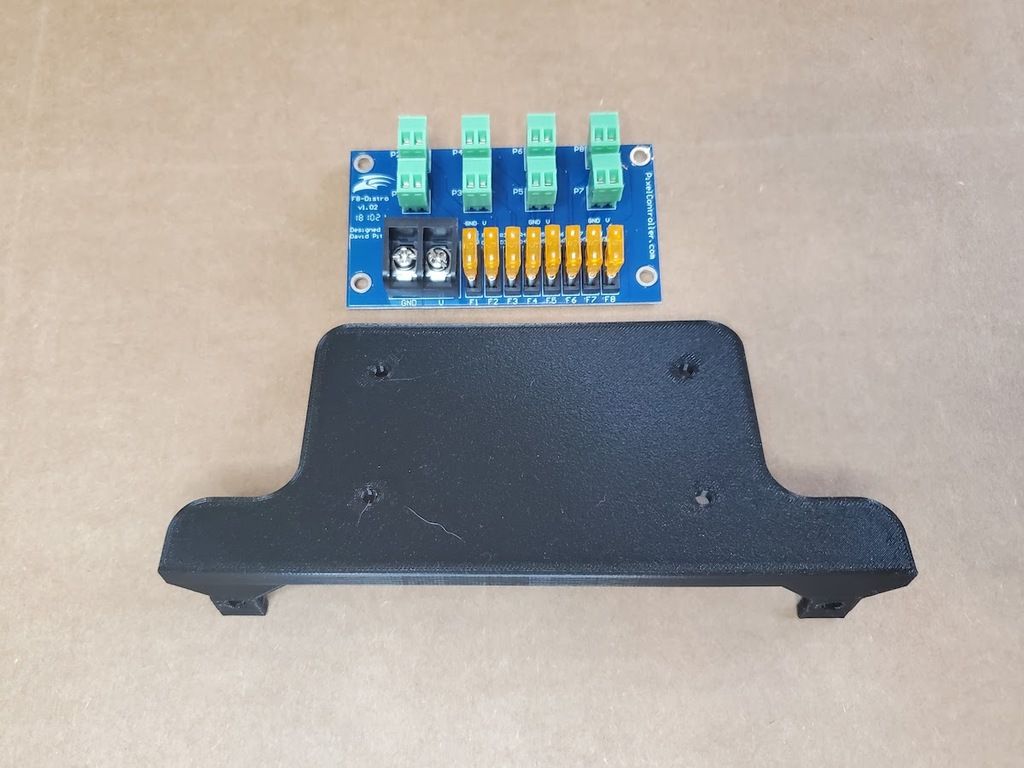 Download free STL file Falcon F8 Distroy PSU Mount • 3D printing design ・ Cults