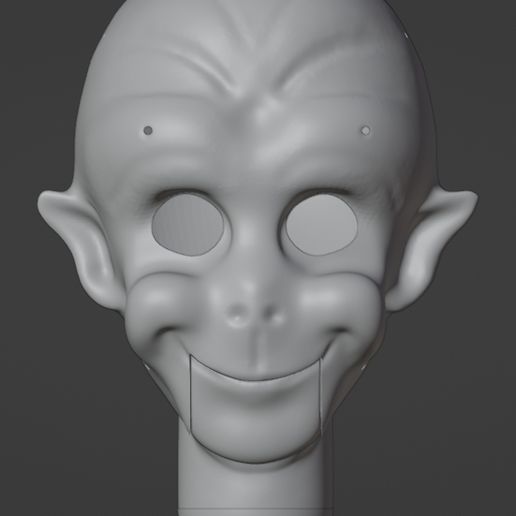 🗿 VENTRILOQUIST DUMMY-ALIEN・ STL File for 3D printing・Cults