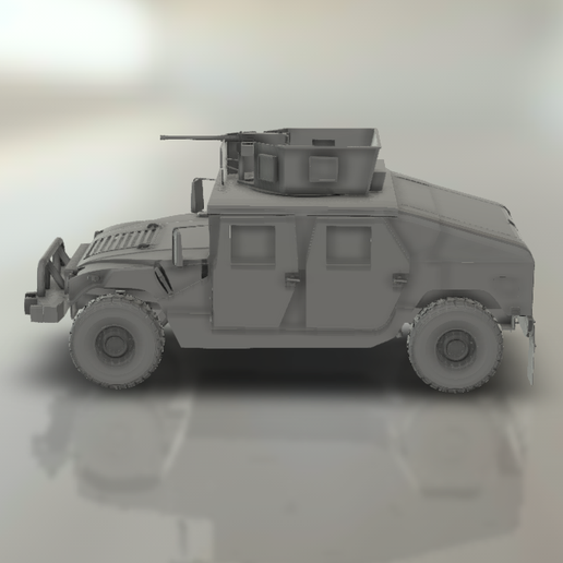 🪖 Humvee HMMWV・ 3D File for 3D printing・Cults