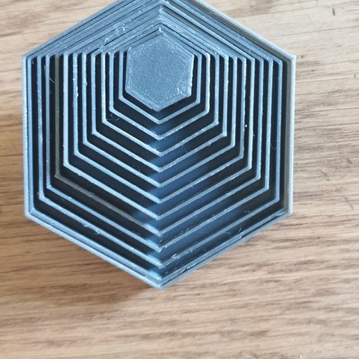 Free STL file Satisfying hexagon fidget inspired by a dr nozman video 👌 ...