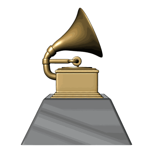 🎶 Grammy Award HD 3D Print Model 🏆・ OBJ File for 3D printing・Cults