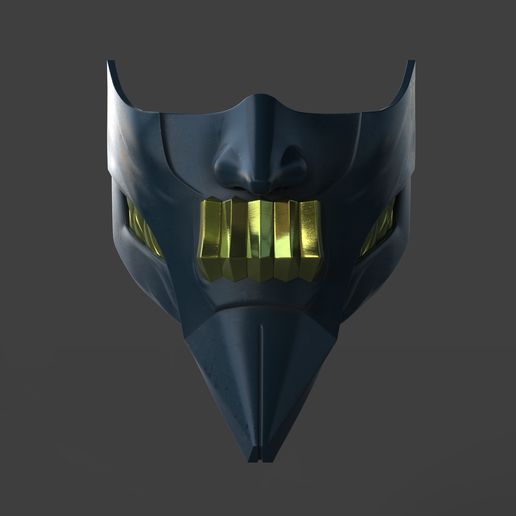 🎭 Zai Mask・ STL File for 3D printing・Cults