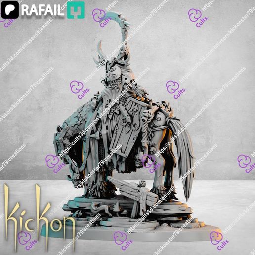 🔨 Harbinger of Decay・ 3D File for 3D printing・Cults