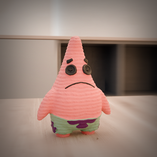 STL file Patrick Star Crochet-Effect Multicolor ⭐ (3MF)・3D print design ...