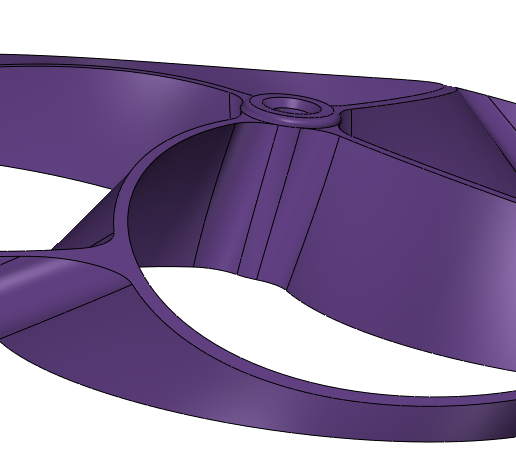STL file drone fan toroidal 4 wing Ø148 v2 🪶 ・3D print model to ...