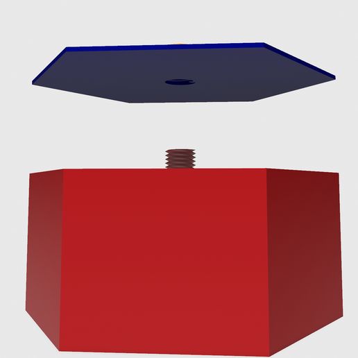 📦 Hexagon storage box・Free STL File for 3D printing・Cults