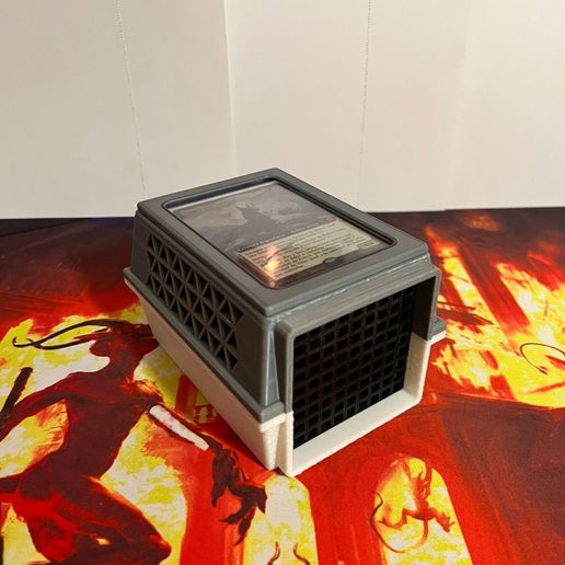 📦 Pet carrier - MTG commander deck box・ STL File for 3D printing・Cults