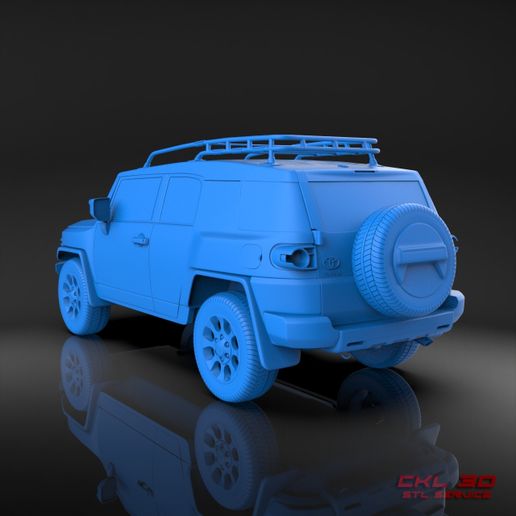 🚗 Toyota FJ Cruiser 2011 STL PRINTABLE・ STL File for 3D printing・Cults