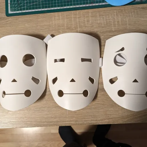 💨 Mime and Dash Boy Mask for Cosplay・Free 3D File for 3D printing・Cults