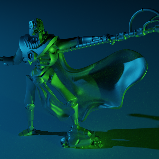 🤴 Necromechanical Astral King・ STL File for 3D printing・Cults