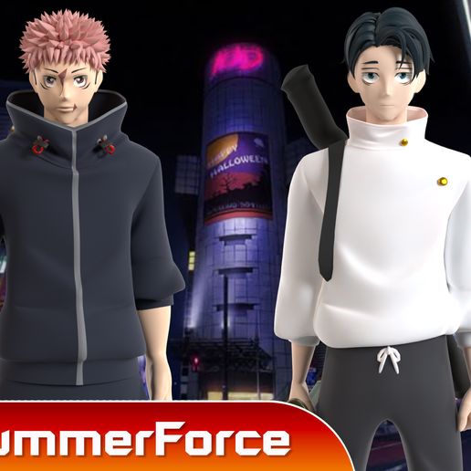 👾 Yuta Okkotsu - Jujutsu Kaisen SS3・ STL File for 3D printing・Cults
