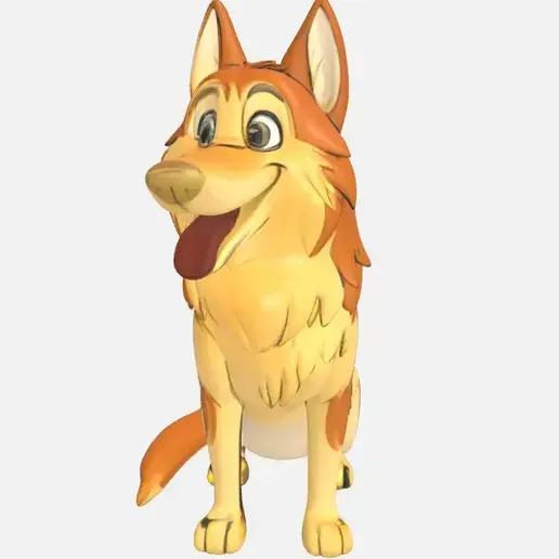 🐕 Husky Siberiano Disney・Free OBJ File for 3D printing・Cults