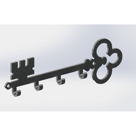 🔑 key holder・Free STL File for 3D printing・Cults