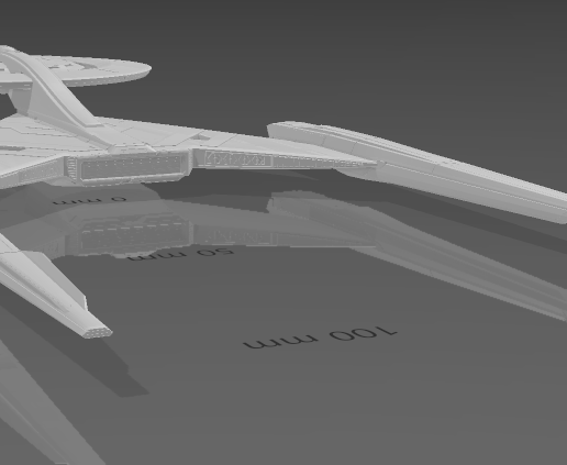 🖖 STO - Federation - Crossfield - closed shuttlebay・Free STL File for ...