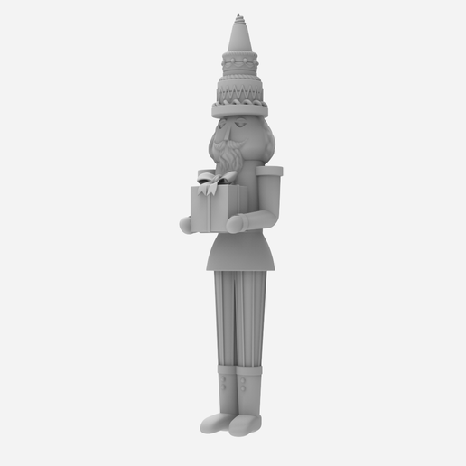 Fichier STL Casse-Noisette Cadeau - The Nutcracker Gift 🎁 (OBJ)・Modèle ...