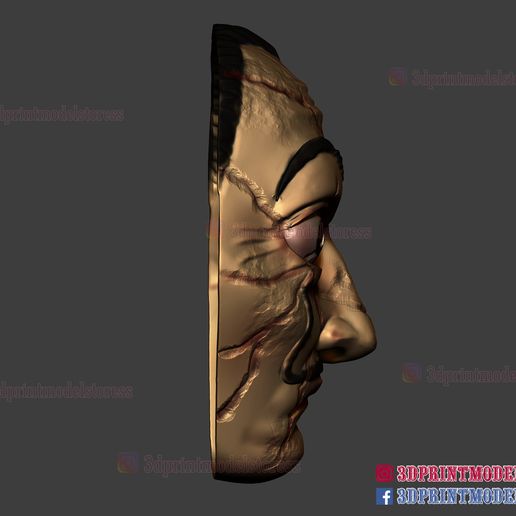 💰 Money Heist Dali Mask Dark - Cosplay Helmet - Halloween Costume・Free ...