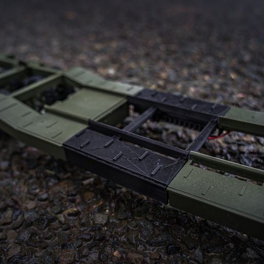 🚐 WPL B36-3 Trailer Frame Extension・ STL File for ・Cults