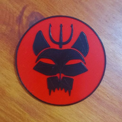 Free STL file SEAL TEAM BRAVO LOGO KEY RING & PATCH / KEY RING & PATCH ...
