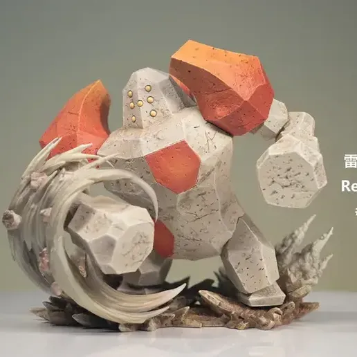 🐉 Pokemon Registeel・ STL File for 3D printing・Cults