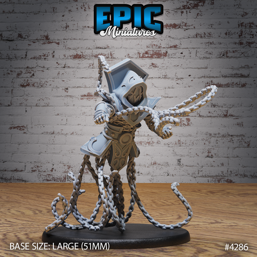 Файл 3D Chain Golem Catching ‧ DnD Miniature ‧ Tabletop Miniatures ...