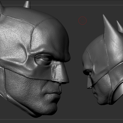 🐧 Robert Pattinson - Batman Head-Mask on・ STL File for ・Cults