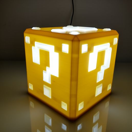 mario block light