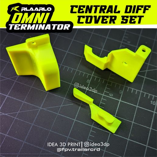 🎠 Omni Terminator central Diff covers set・ STL File for 3D printing・Cults