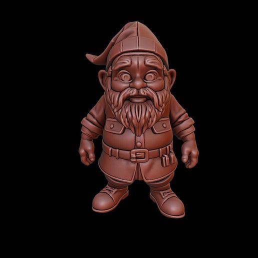 3D file Dwarf Figure 👤 ・3D print design to download・Cults