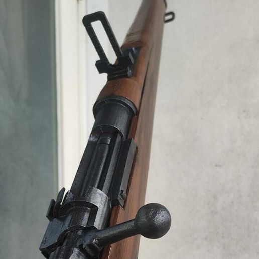 🔫 ottoman mauser m1893 toy gun replica dummy・ OBJ File for 3D printing ...