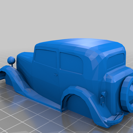 Free STL file Simca 6 CV/Fiat 508 Balilla 1936・Object to download and ...