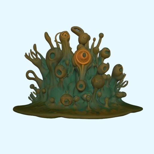 👽 Collective Alien Organism・Free STL File for 3D printing・Cults