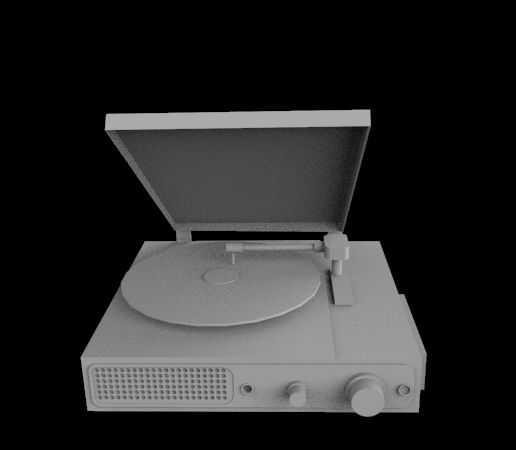 STL file Turntable Vintages 🎵 ・3D printable model to download・Cults