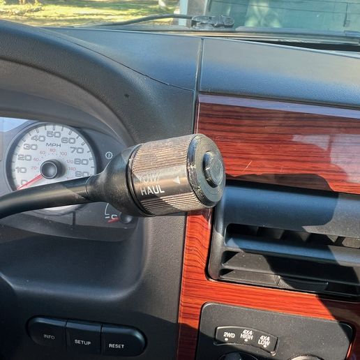 🚙 Ford Tow Haul Button Replacement・ STL File for 3D printing・Cults