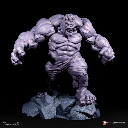 🦸‍♂️ The Incredible Hulk - Hulk Yoda 3D PRINTING・ 3D File for 3D ...