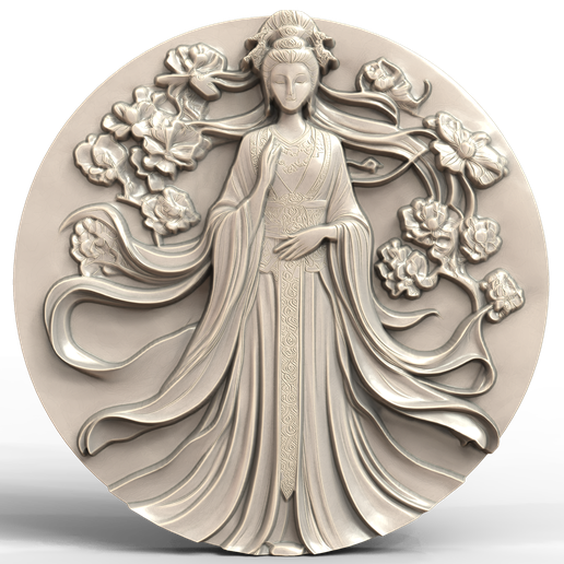 📁 3D Model STL File for CNC Router/Laser & 3D Printer A Huli Jing (nine ...