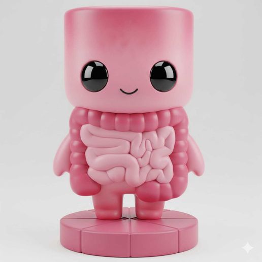 🎃 intestine figure・ STL File for 3D printing・Cults